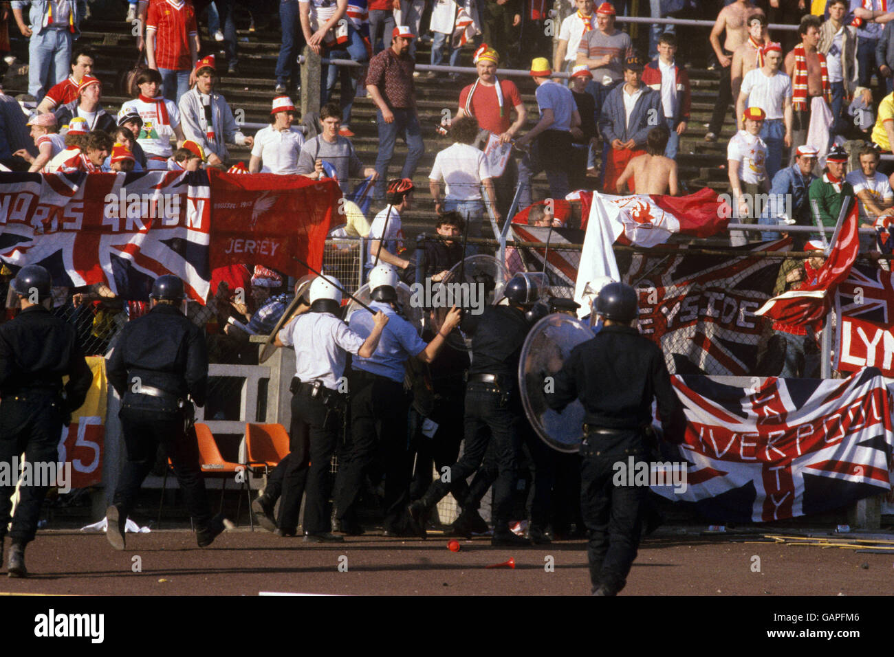 Fußball - Europa-Cup - Finale - Liverpool V Juventus - Heysel-Stadion ...