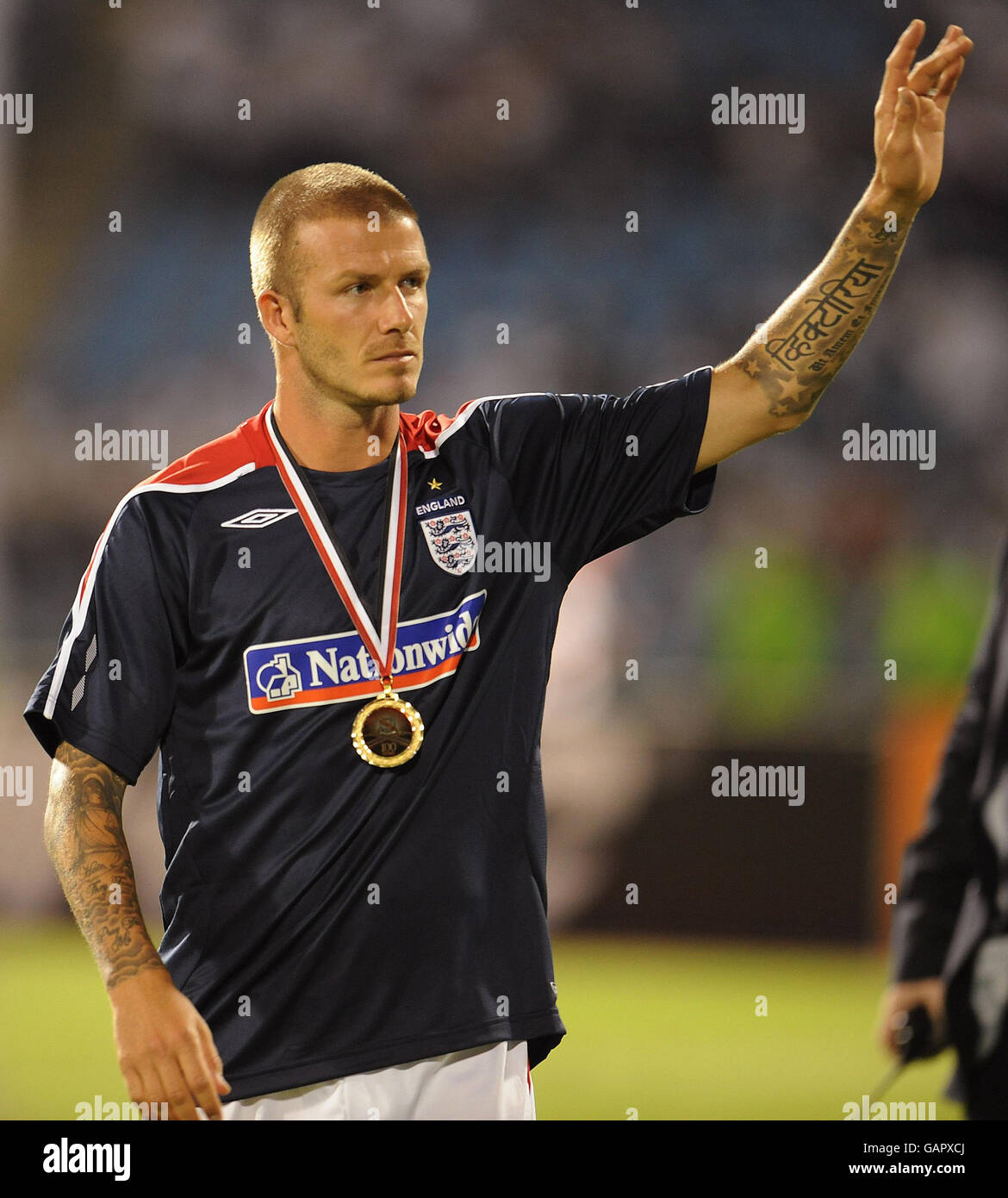 David beckham t shirt -Fotos und -Bildmaterial in hoher Auflösung – Alamy