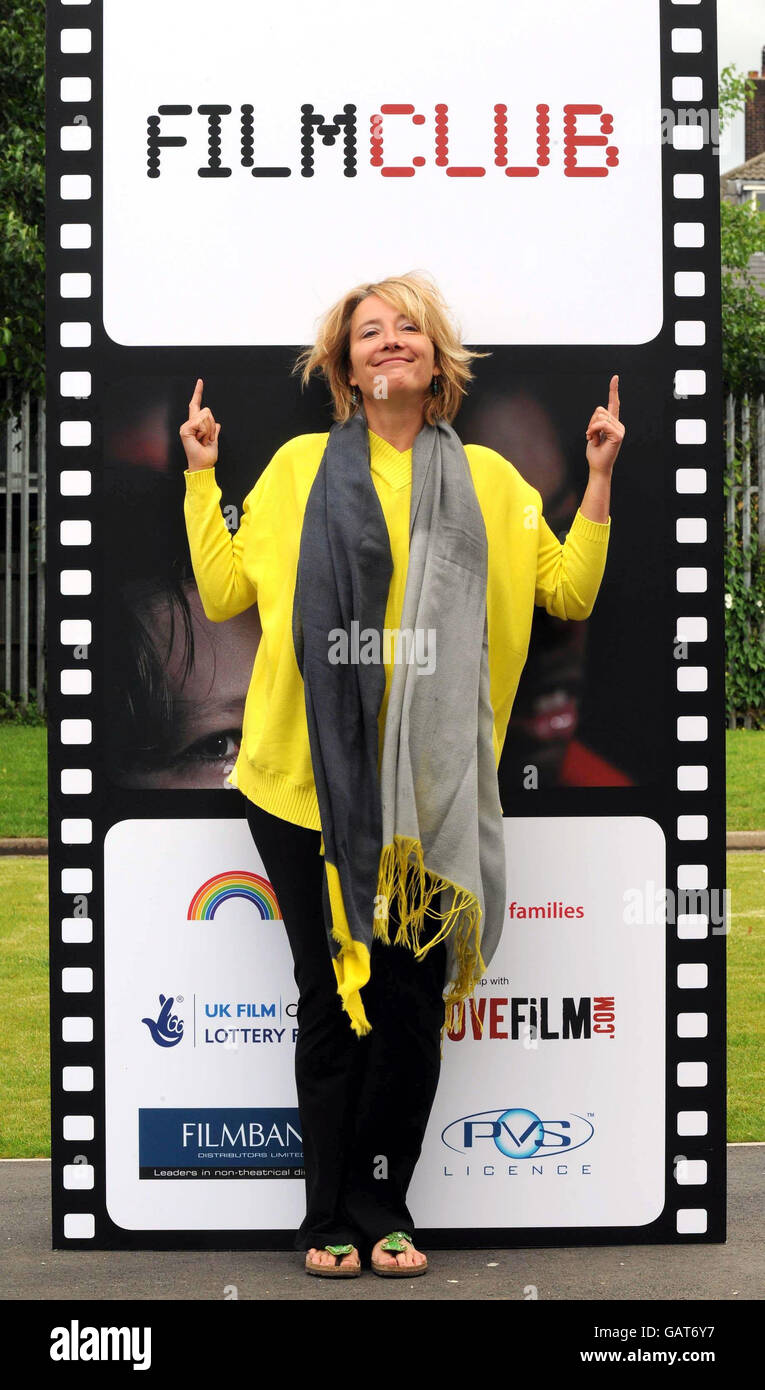 Die Schauspielerin Emma Thompson gründet den britischen Filmclub an der ...