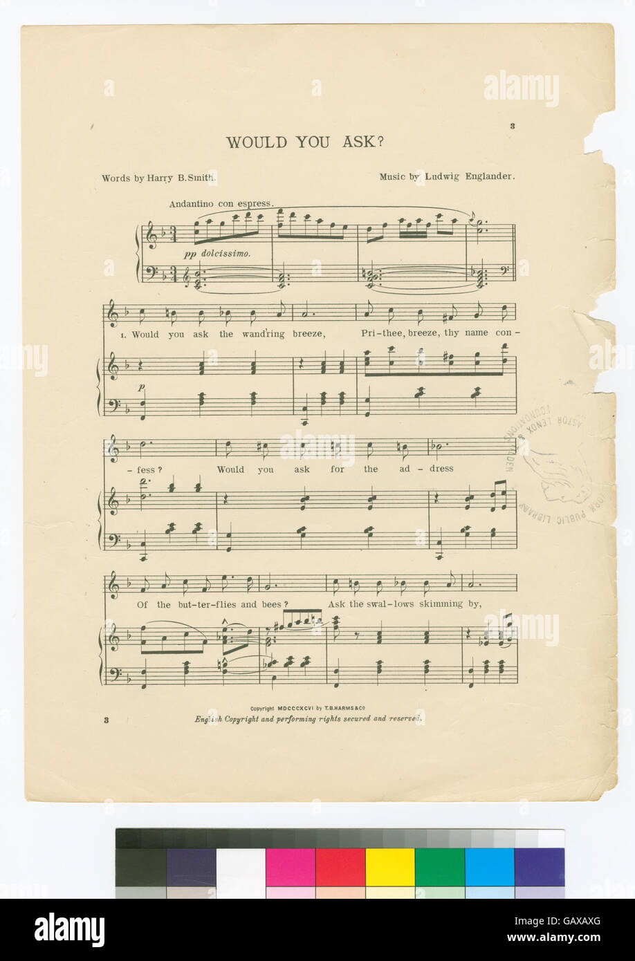 Dieser Titel deutet auf ein Lied oder eine Stimmung hin, bei der eine Frage an jemanden gestellt ...