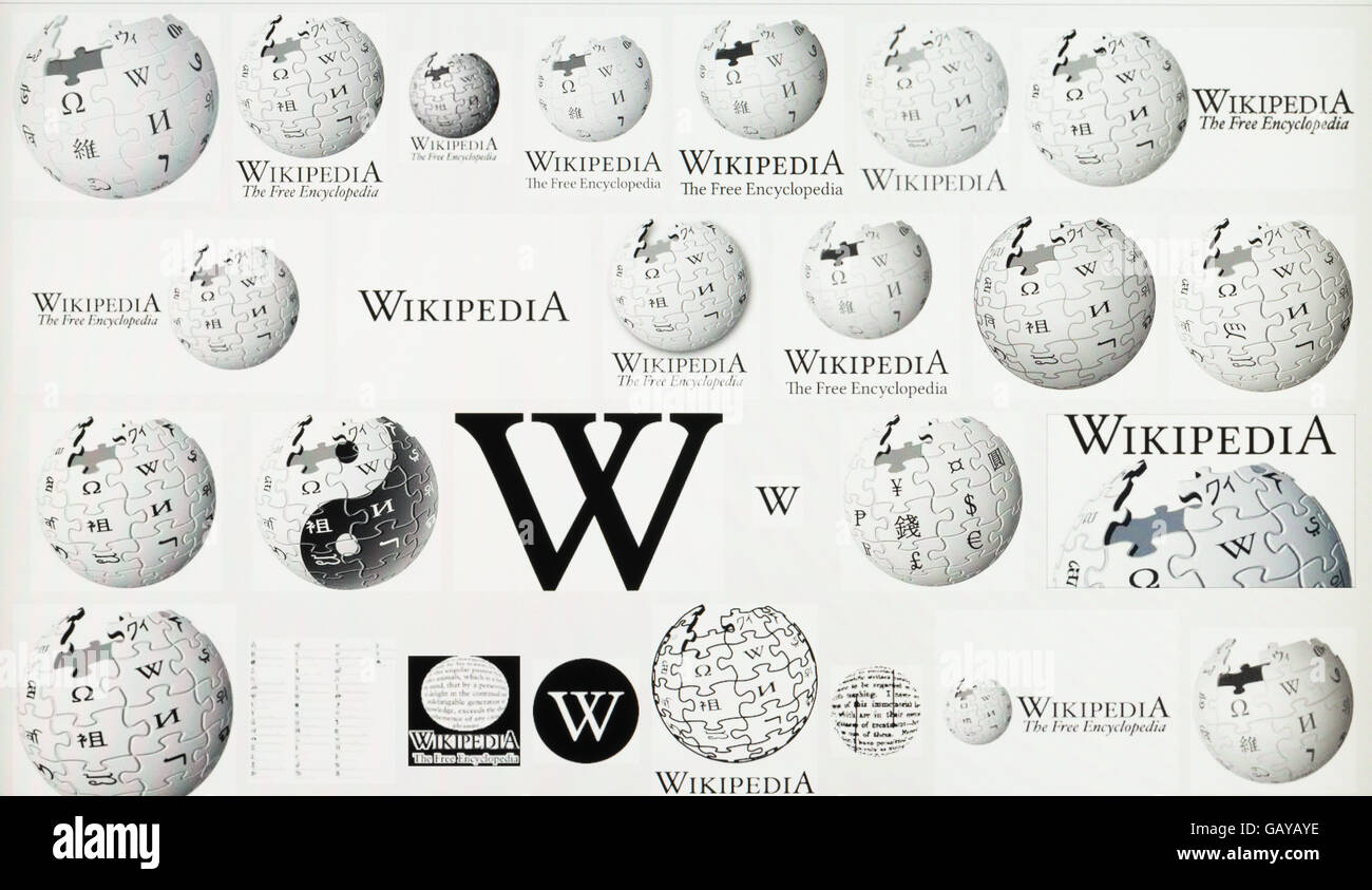 Wiktionary logo -Fotos und -Bildmaterial in hoher Auflösung – Alamy