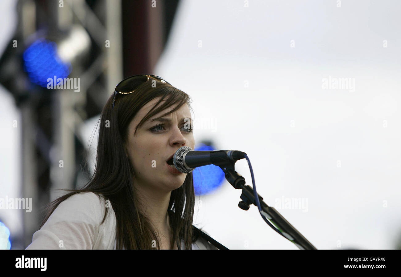 Sängerin Amy Macdonald tritt beim Subway Picnic Rocks Festival auf ...