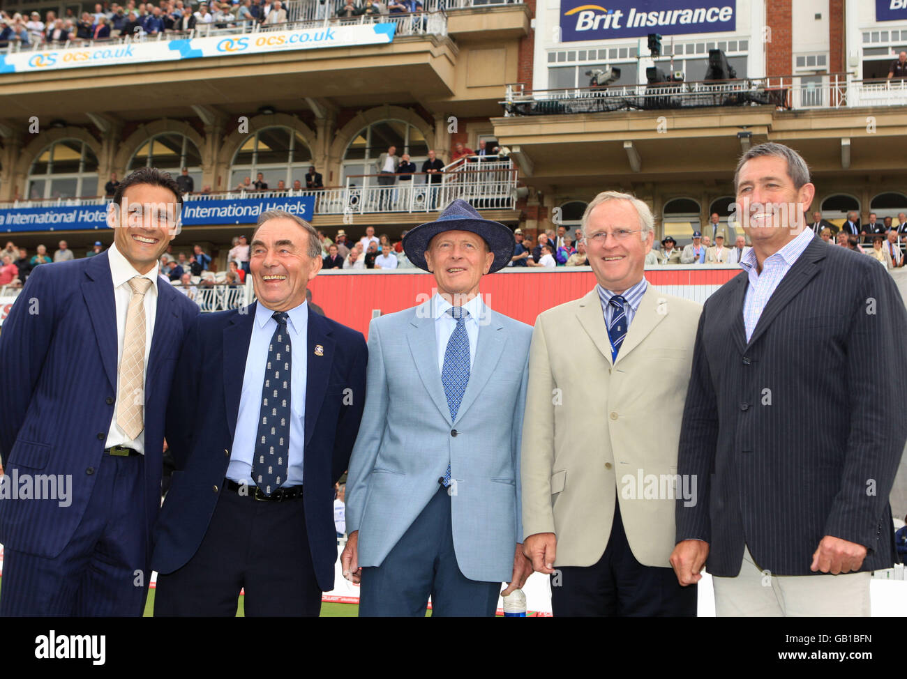 Dennis amiss und graham gooch mitglieder des centurion club -Fotos und ...