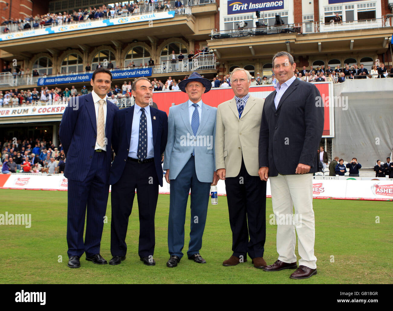 Dennis amiss und graham gooch mitglieder des centurion club -Fotos und ...