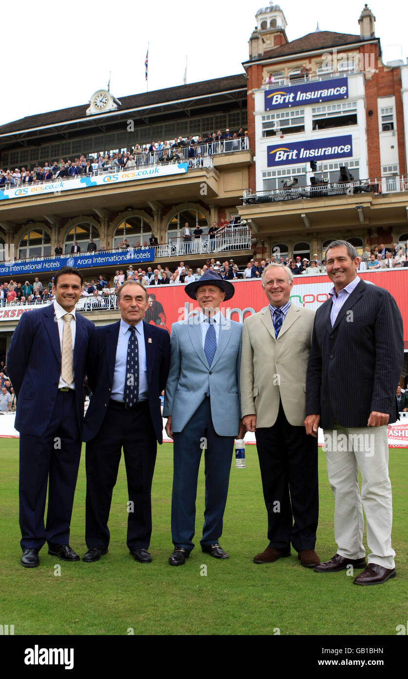 Dennis amiss und graham gooch mitglieder des centurion club -Fotos und ...