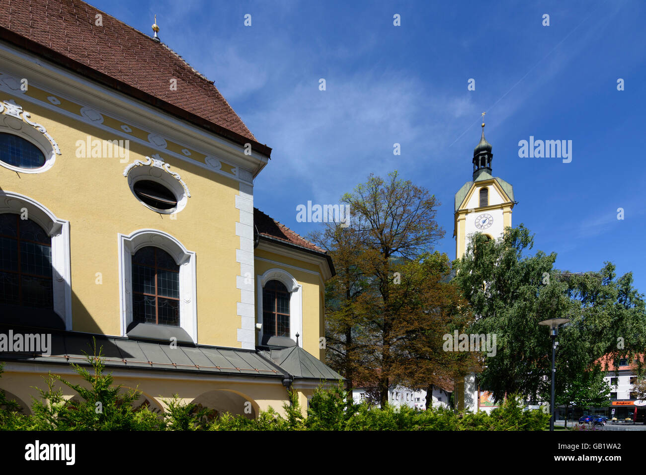 Kirche hl andreas mit freistehendem turm Stockfotos und -bilder Kaufen - Alamy