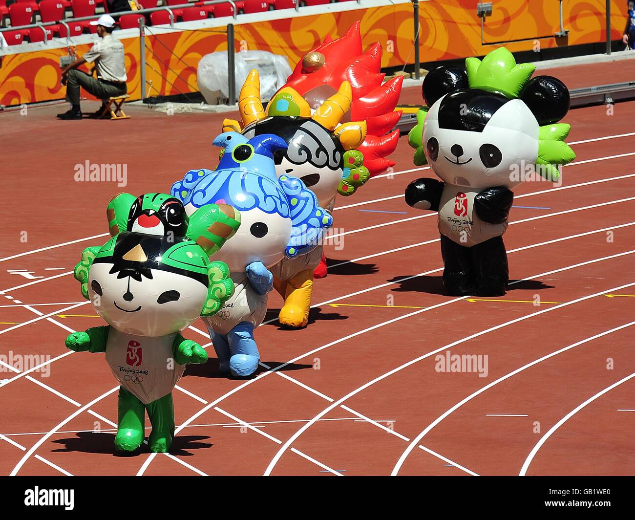 Beijing Olympics Mascot Stockfotos und -bilder Kaufen - Alamy