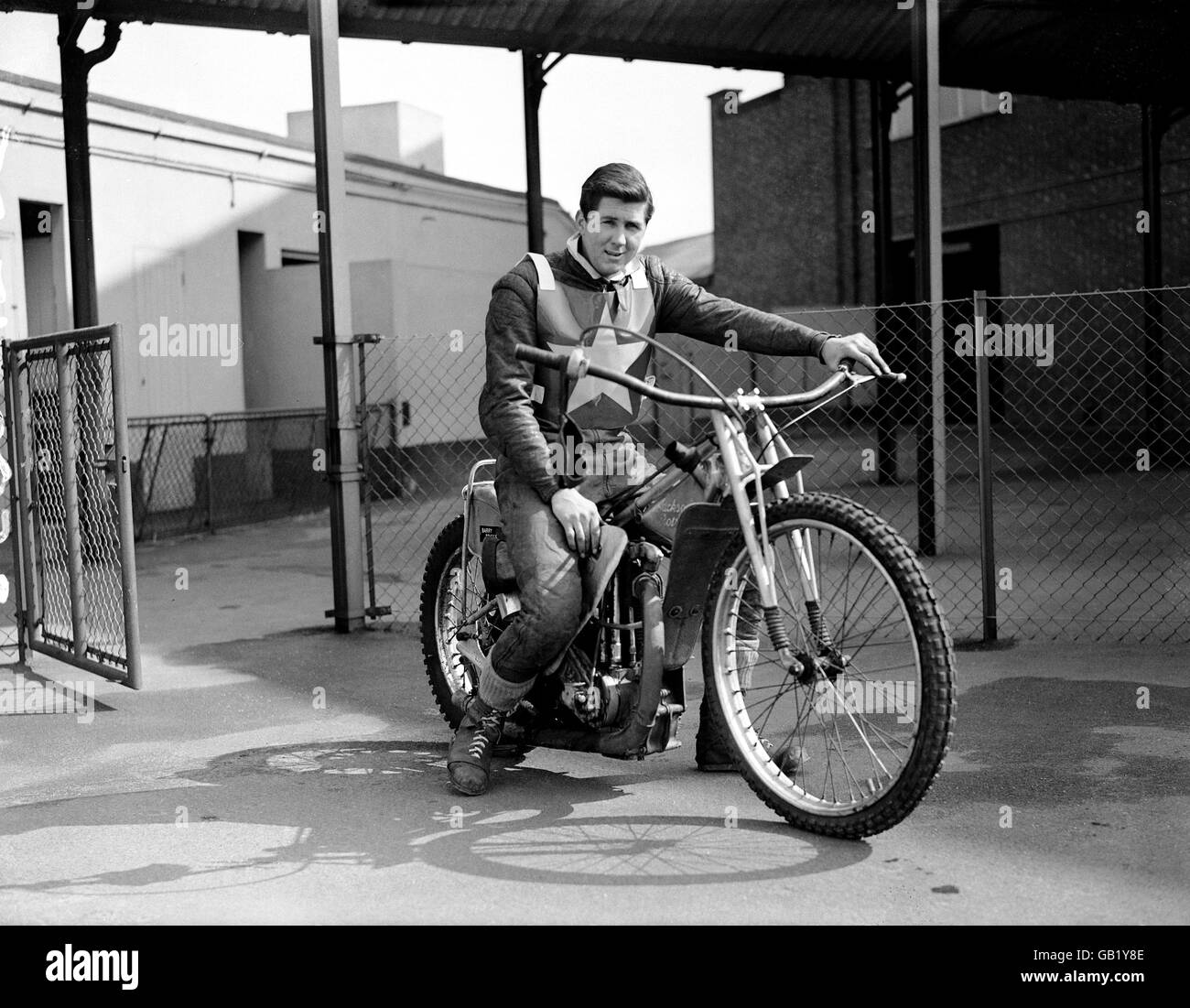 Speedway. Barry Briggs, Wimbledon Stockfotografie - Alamy