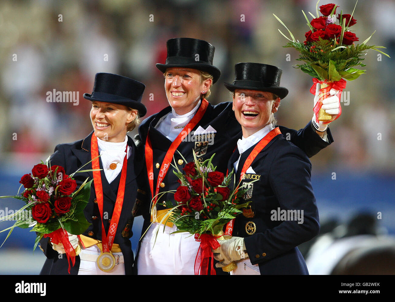 Links rechts germanys nadine capellman -Fotos und -Bildmaterial in ...