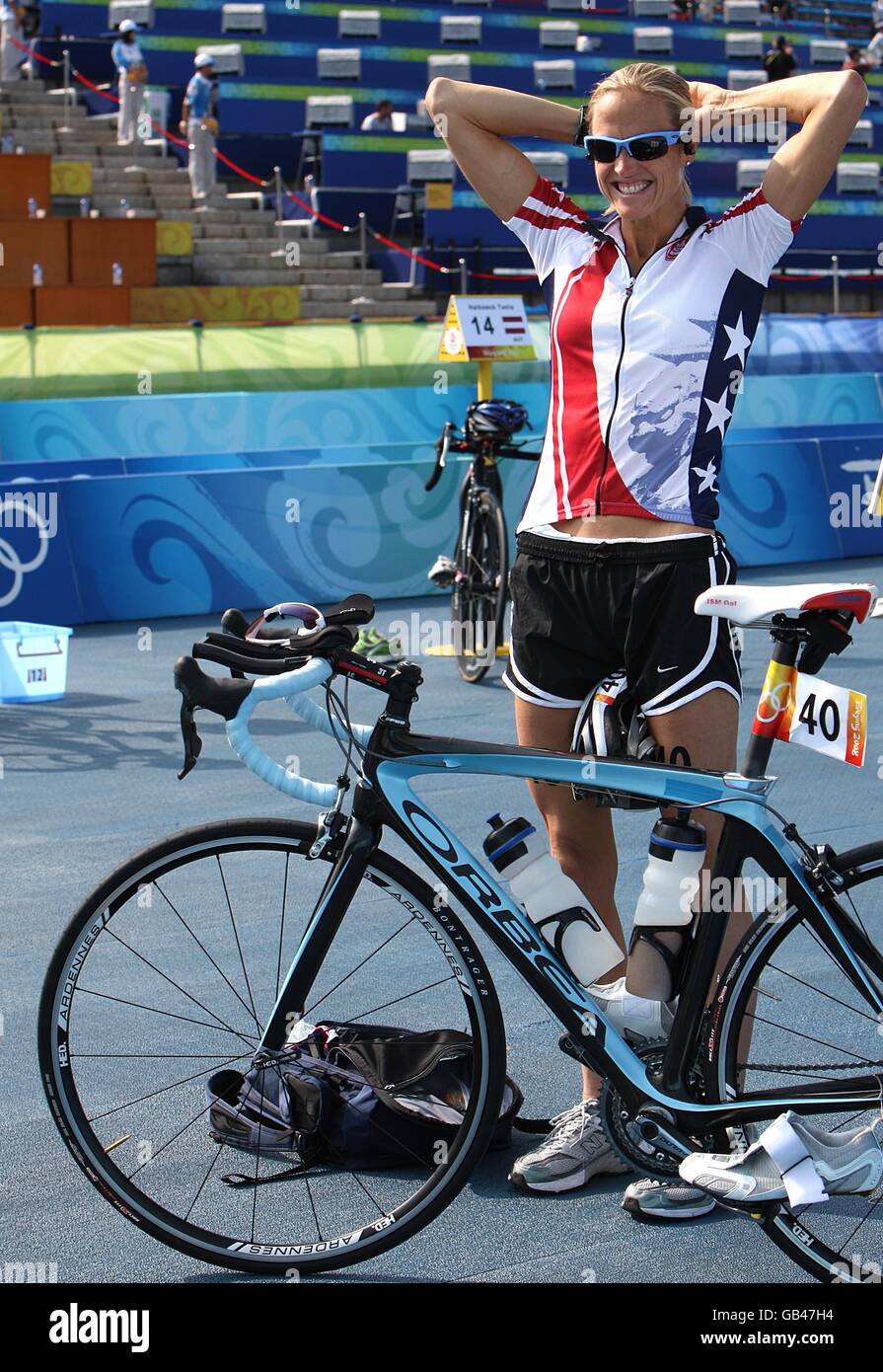 Olympische Spiele - Olympische Spiele In Peking 2008 - Tag Zehn. Laura ...