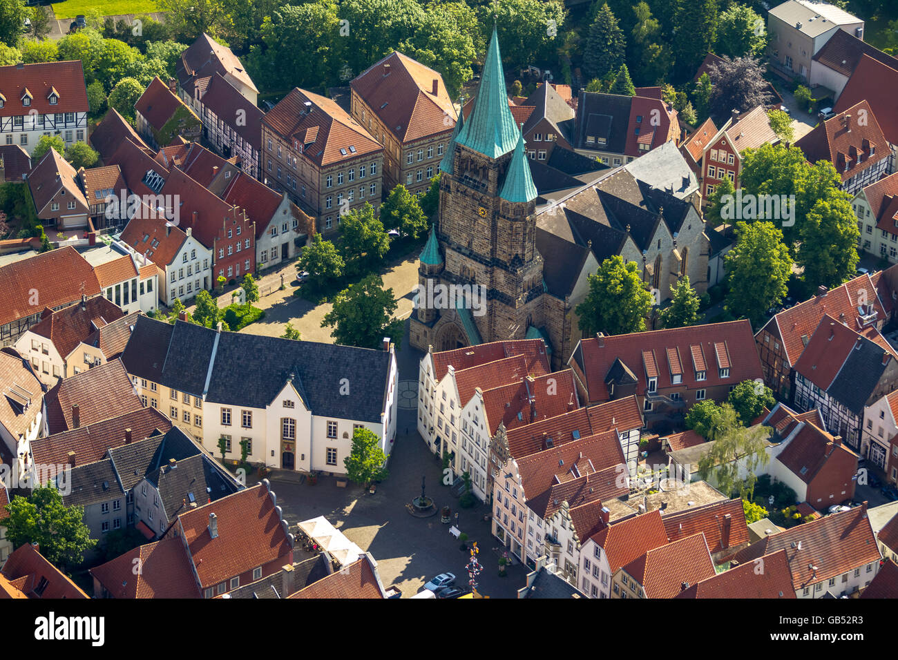 überblick über die stadt warendorf -Fotos und -Bildmaterial in hoher ...