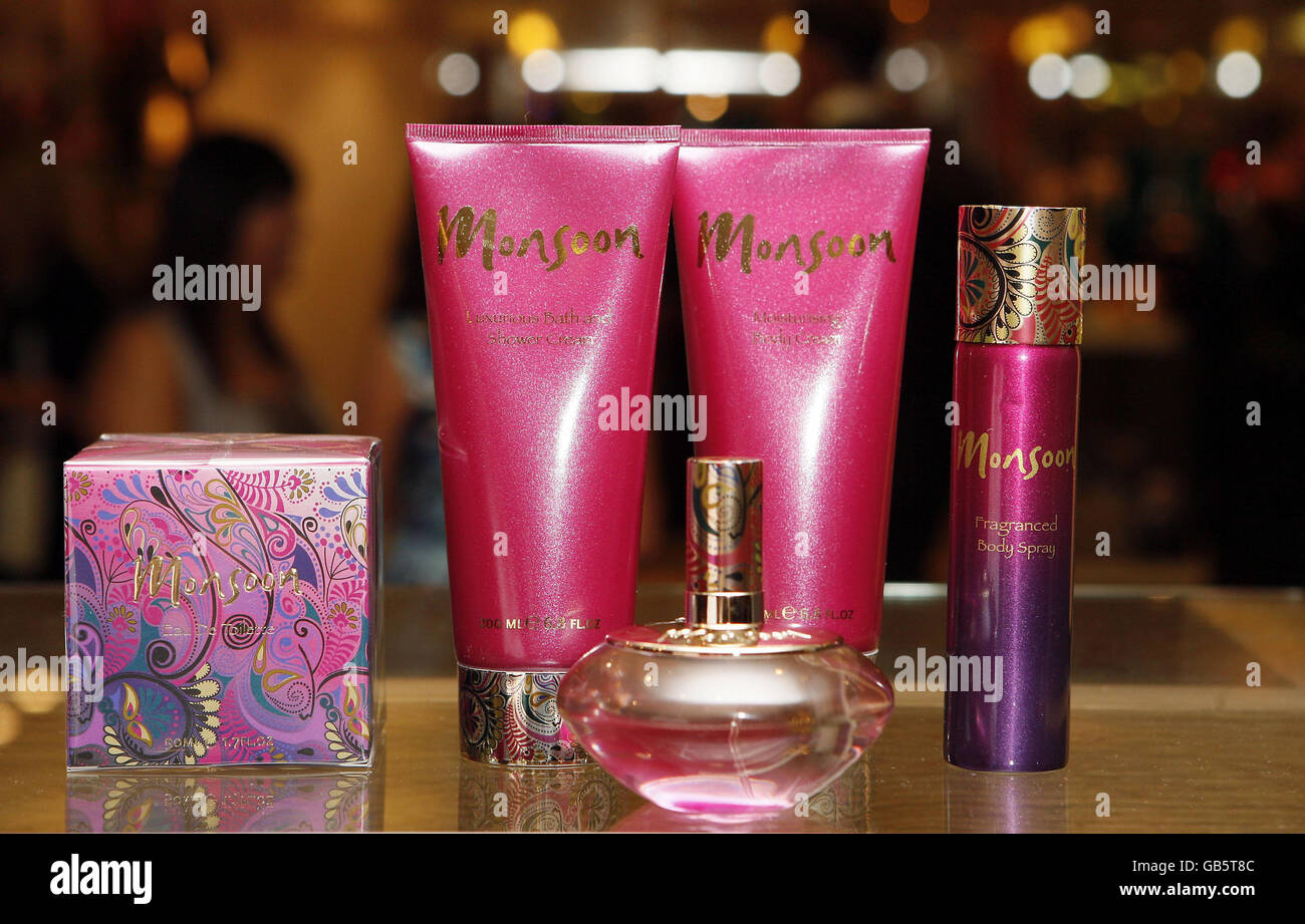 Der neue Monsoon Fragrance, der während seiner Markteinführung im ...