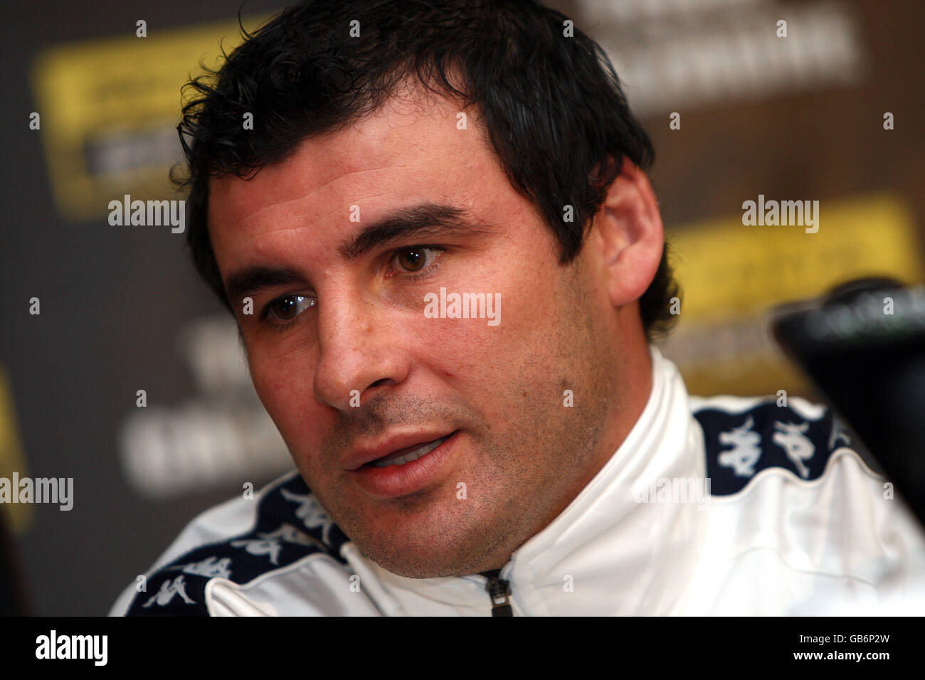 Joe calzaghe pressekonferenz cardiff international arena -Fotos und ...