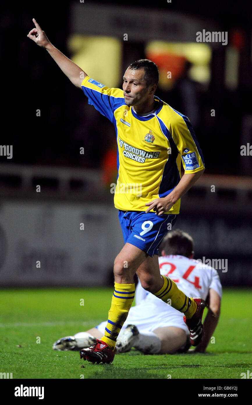 Fußball - Blue Square Premier League - Rushden & Diamonds / Altrincham ...