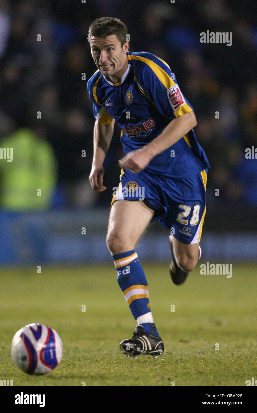 Fußball - Coca-Cola Football League Two - Shrewsbury Town / Rotherham ...