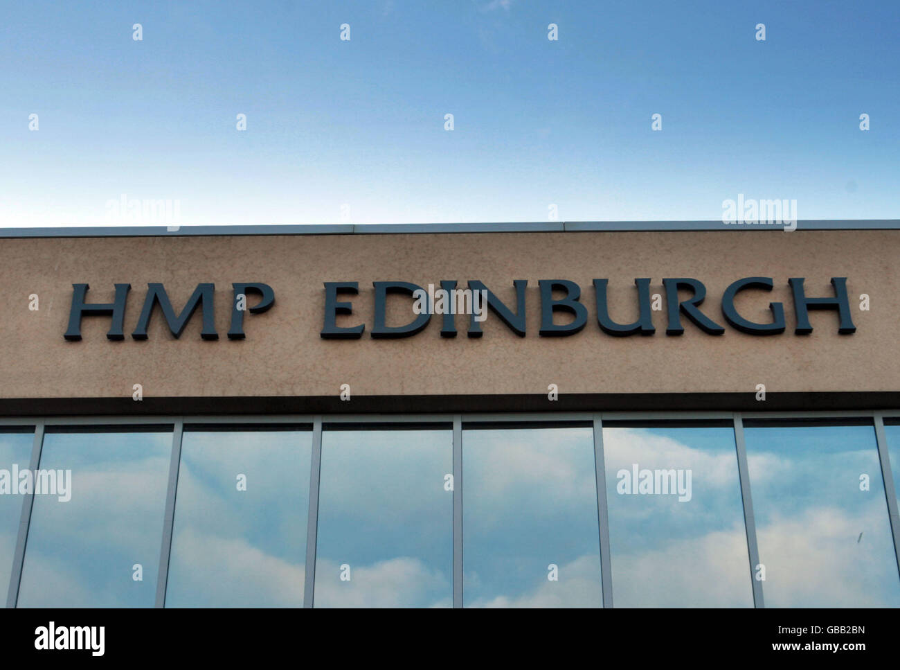 Eine allgemeine ansicht von hmp edinburgh in saughton -Fotos und ...