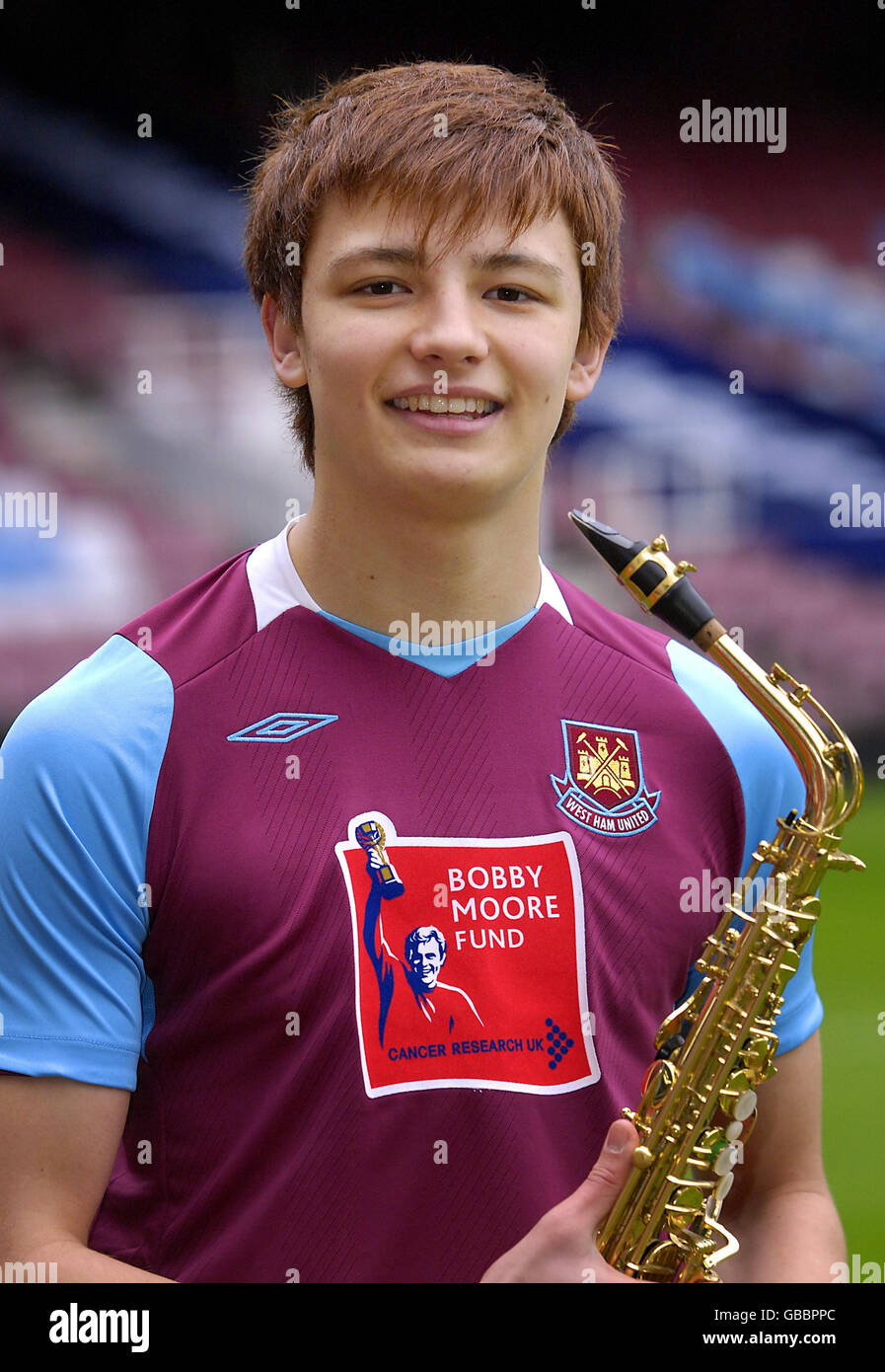 Der ehemalige Fußballschüler der West Ham Academy, Tyler Rix, im Upton ...