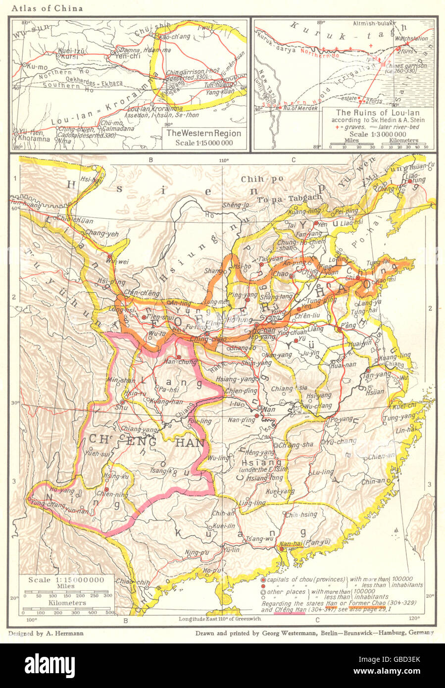 China karte 1935 -Fotos und -Bildmaterial in hoher Auflösung – Alamy