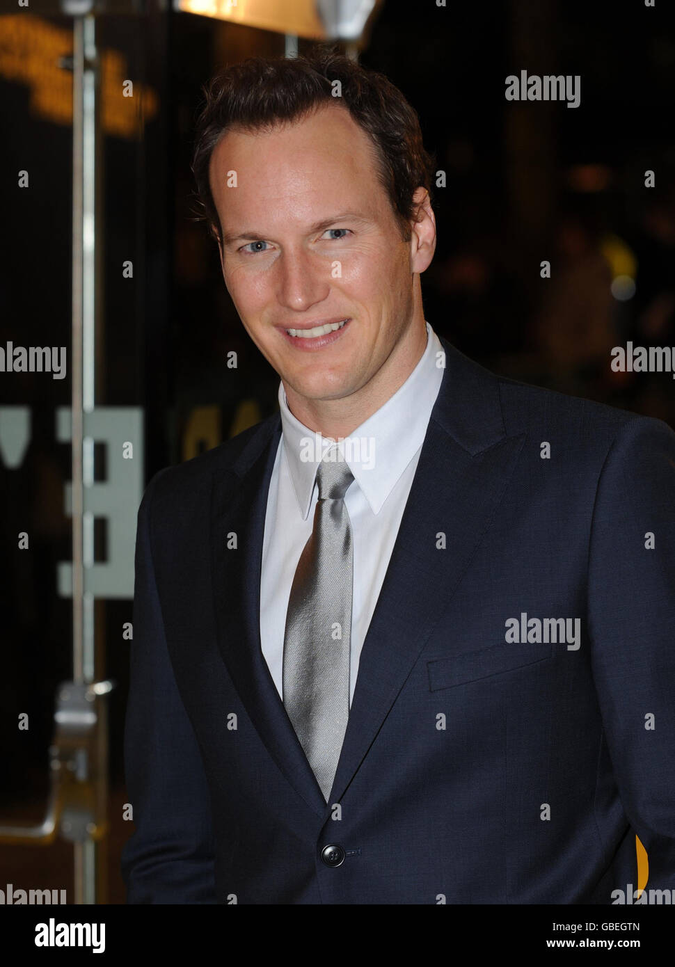 Patrick Wilson kommt zur Premiere von Watchmen am Odeon Leicester ...