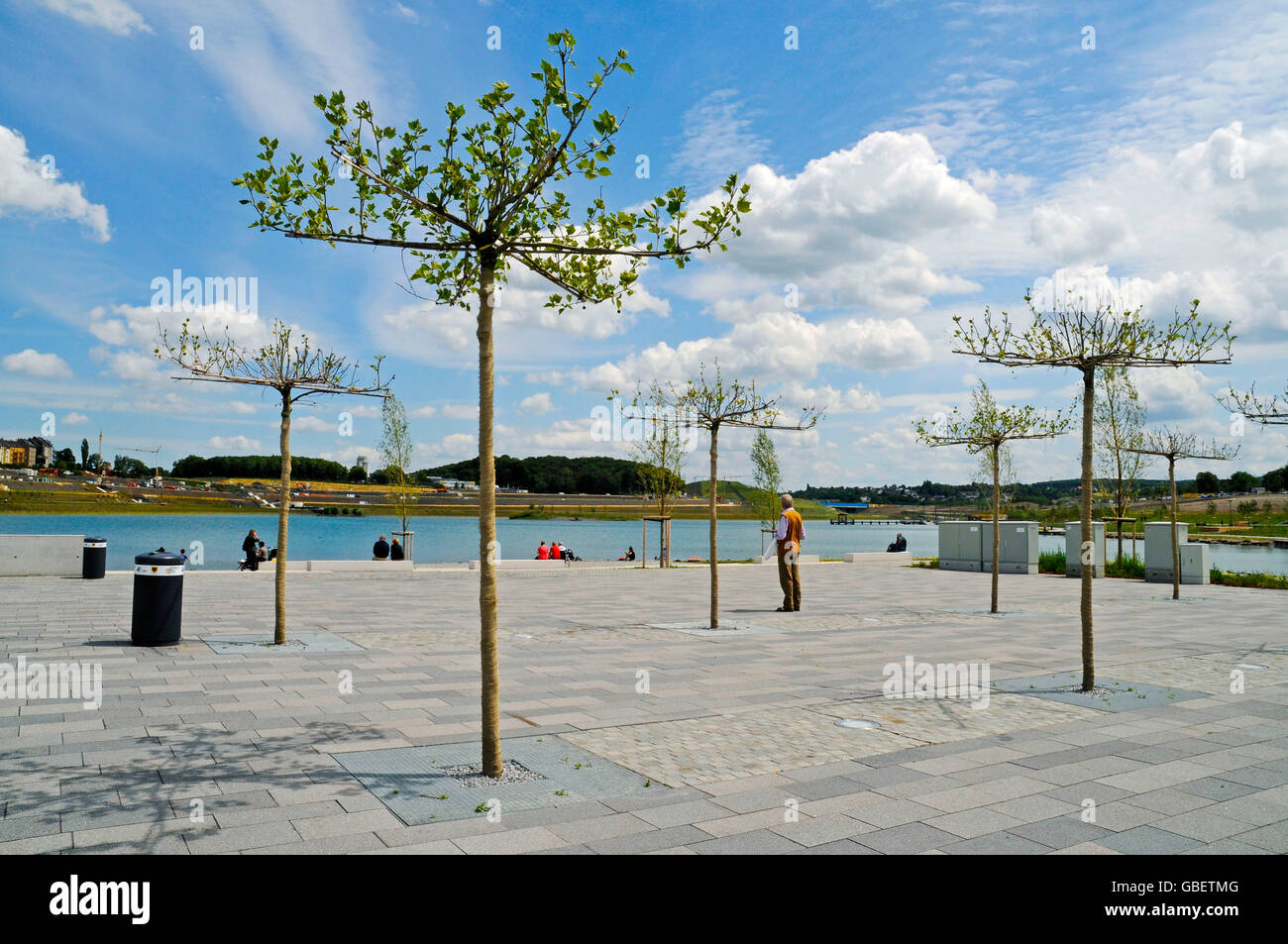 See-Phoenixsee, Stausee, ehemalige Stahlbau Hermannshutte, Horde ...