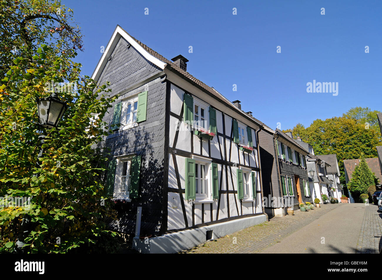 Historische Stadt Bergneustadt, Bergisches Land, Nordrhein-Westfalen ...