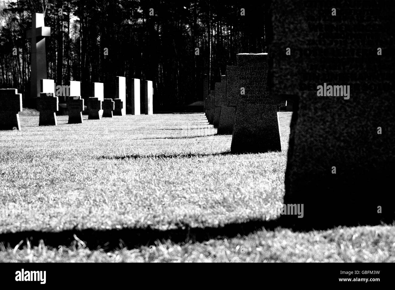 Grab, Grab, Friedhof, Bruders Friedhof, soldatische Friedhof, Denkmäler ...