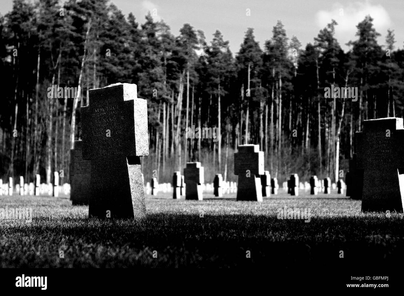 Grab, Grab, Friedhof, Bruders Friedhof, soldatische Friedhof, Denkmäler ...