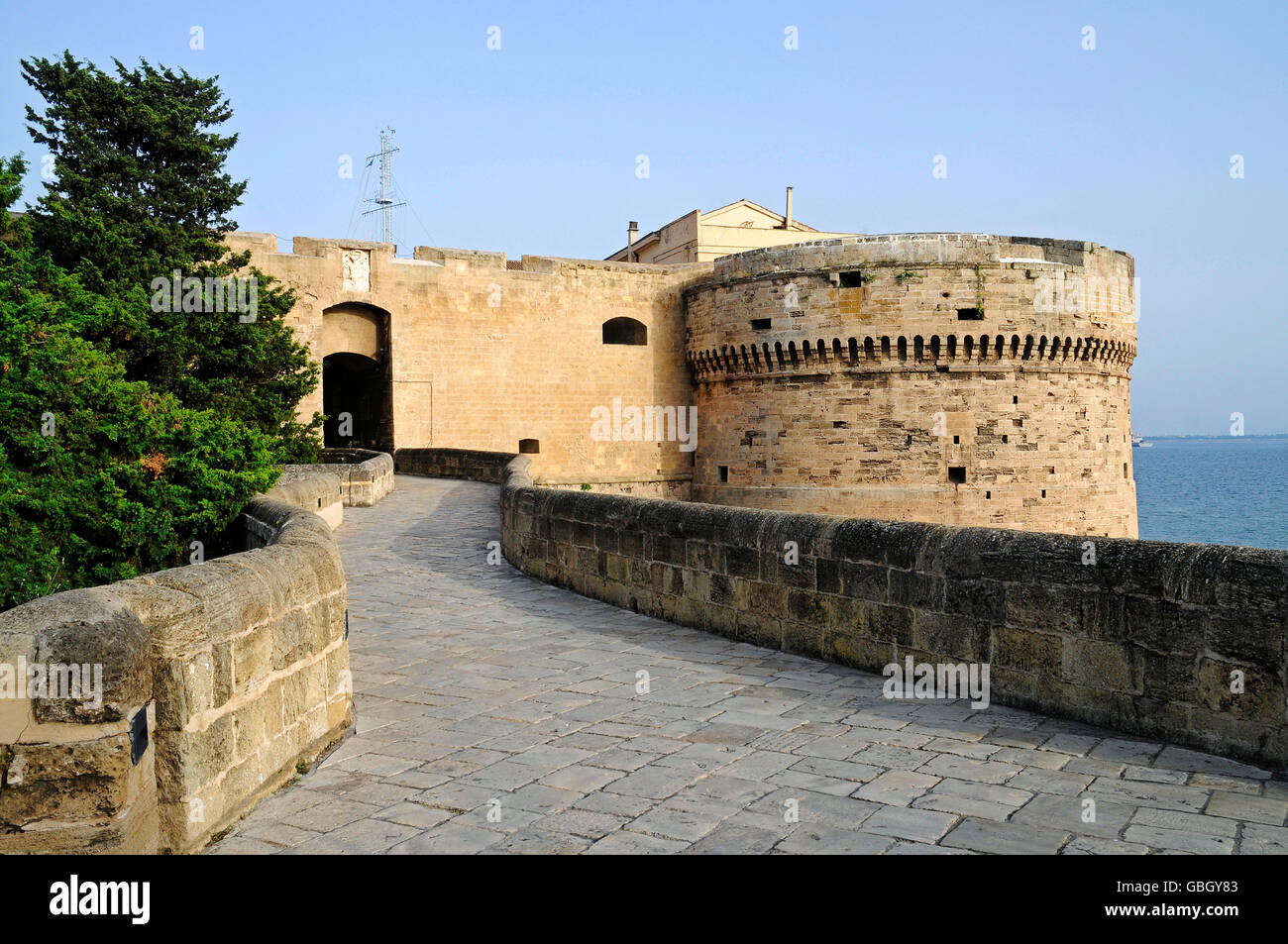 Castello Aragonese, Burg, Museum, italienische Marine, Tarent, Taranto ...