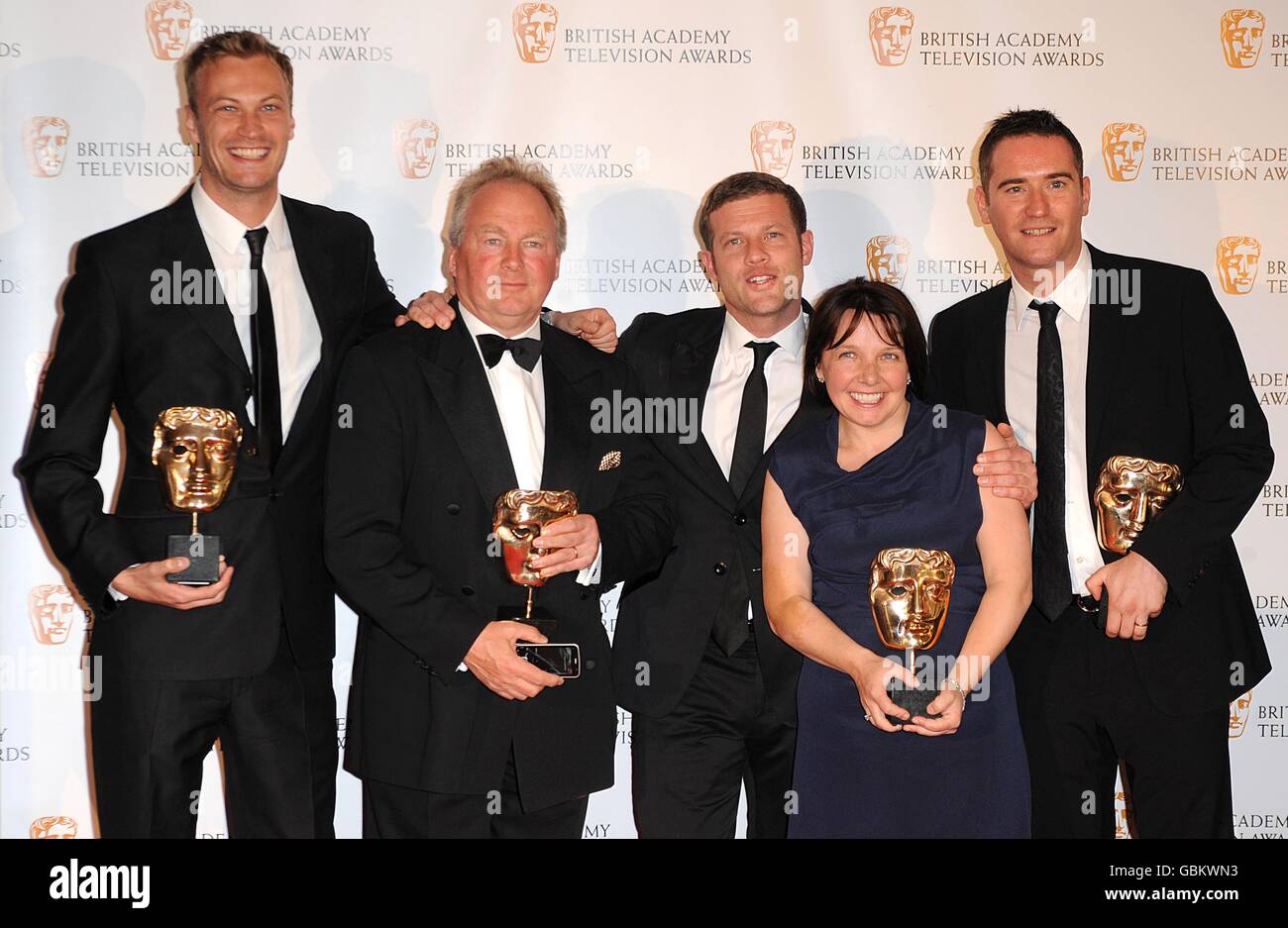 (L-R) Richard Holloway, Richard Linares, Dermot O'Leary, Siobahn Greene ...