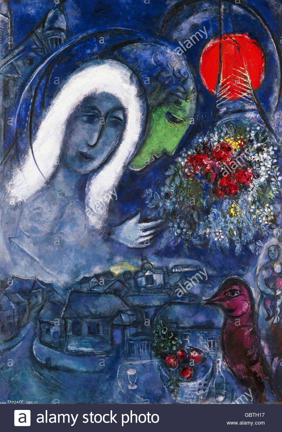 Painting By Marc Chagall 1887 1985 Stockfotos & Painting By Marc ...