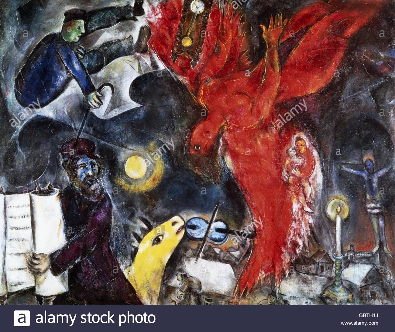 Painting By Marc Chagall 1887 1985 Stockfotos & Painting By Marc ...