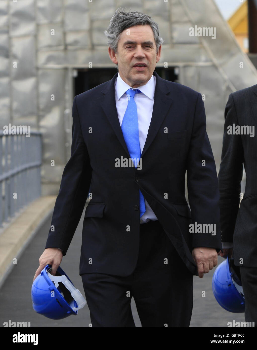 Brauner besuch zum barriereflutschutz in ostlondon -Fotos und ...