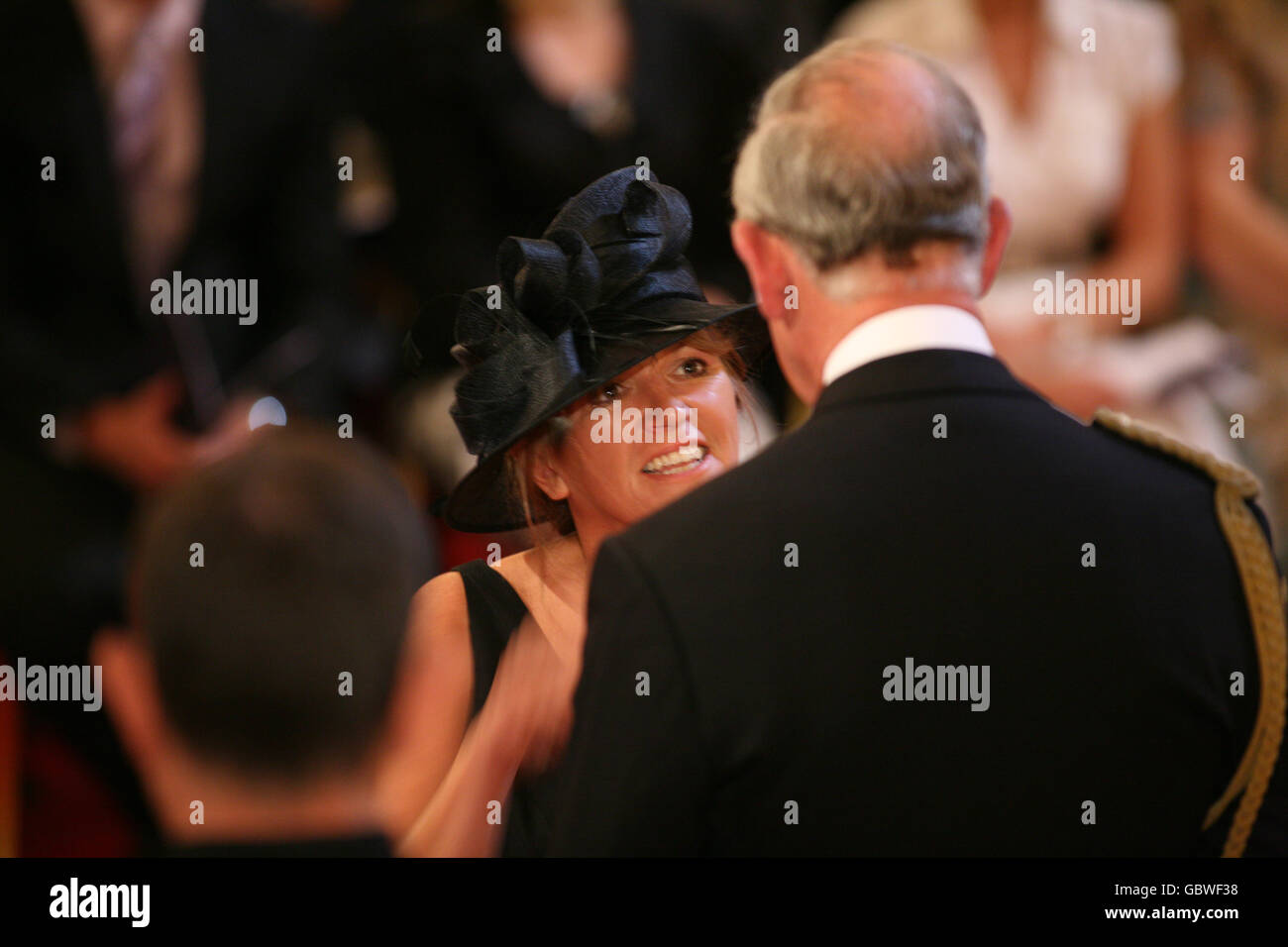 Miss leonie mccarthy oundle machte mbe prince wales buckingham palace ...