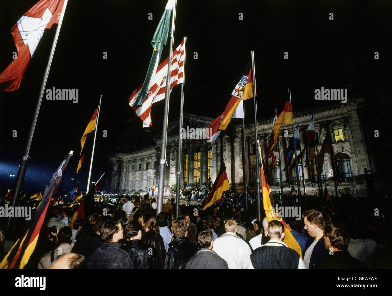 Feier deutsche einheit 1990 -Fotos und -Bildmaterial in hoher Auflösung ...