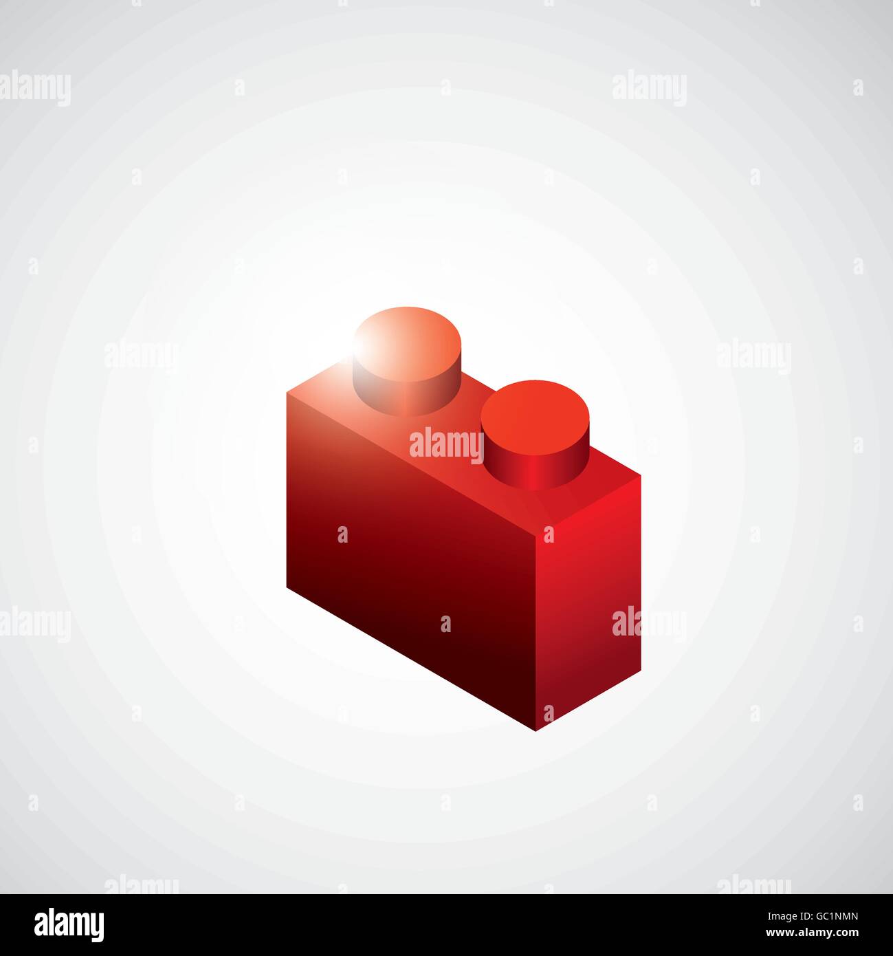 Stück Lego-Symbol. Game-Design. Vektorgrafik Stock-Vektorgrafik - Alamy