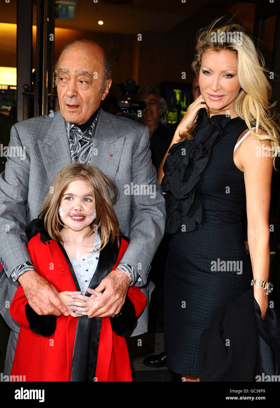 Kirsty Howard, Mohamed Al Fayed und Caprice feiern Kirstys 14 ...