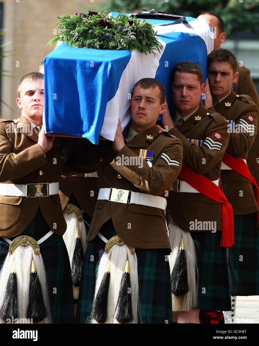 Als der sarg des soldaten privat kevin elliott -Fotos und -Bildmaterial ...