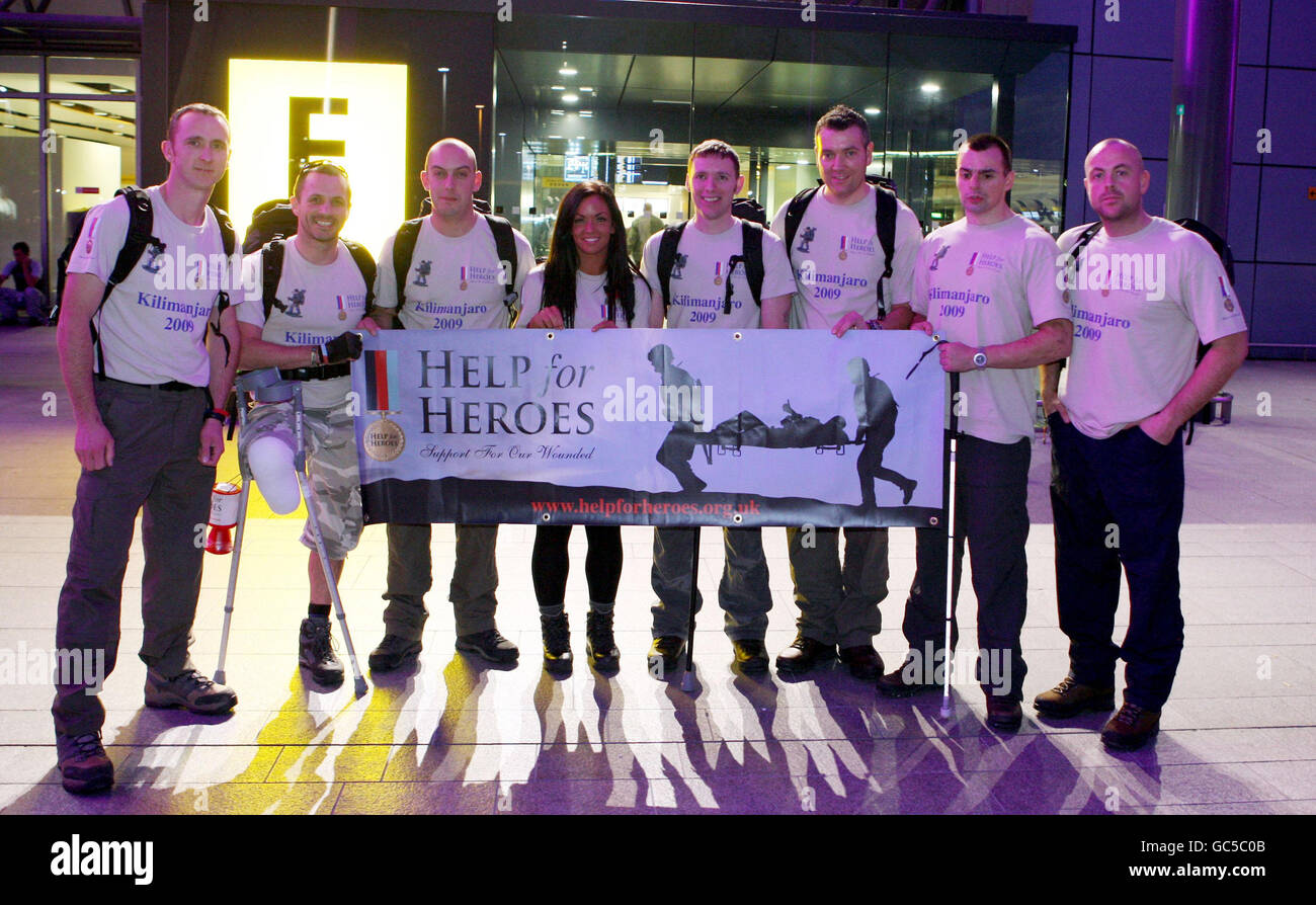 (Von links nach rechts) Stuart Trow, John Sandford Hart, Tony Burbage ...