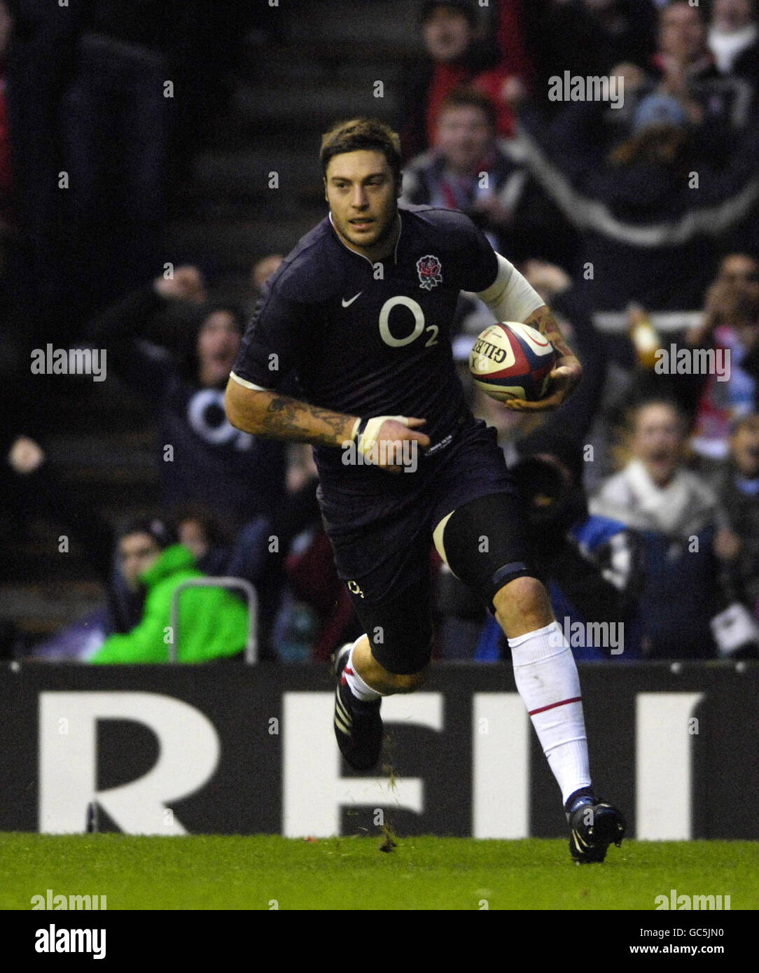 Der Engländer Matt Banahan ist beim Investec Challenge Series-Spiel im ...