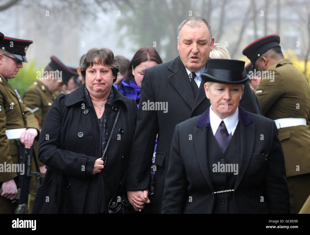 Die eltern von sapper david watson -Fotos und -Bildmaterial in hoher ...