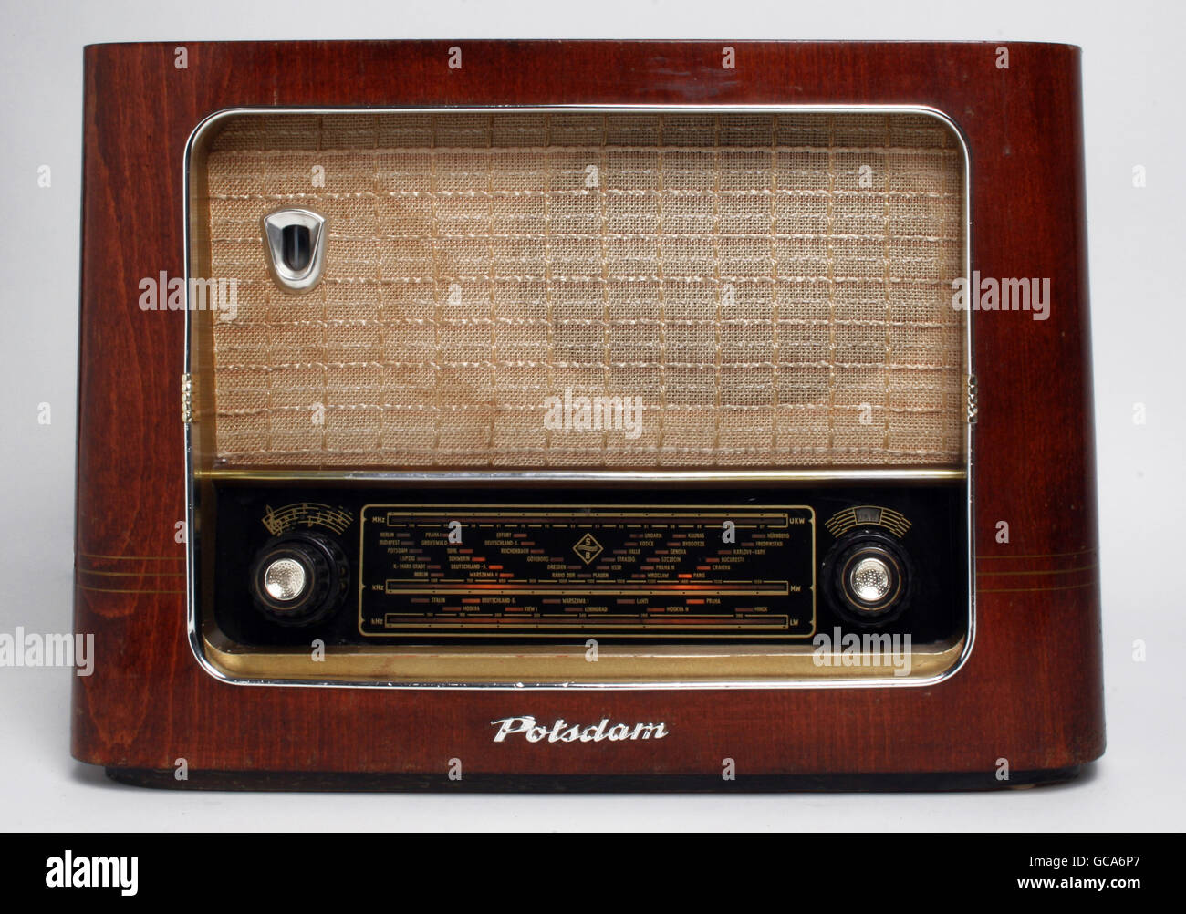 Rundfunk, Radio, Radio, UKW - Mittelsuper Potsdam, Detail: scala, made ...