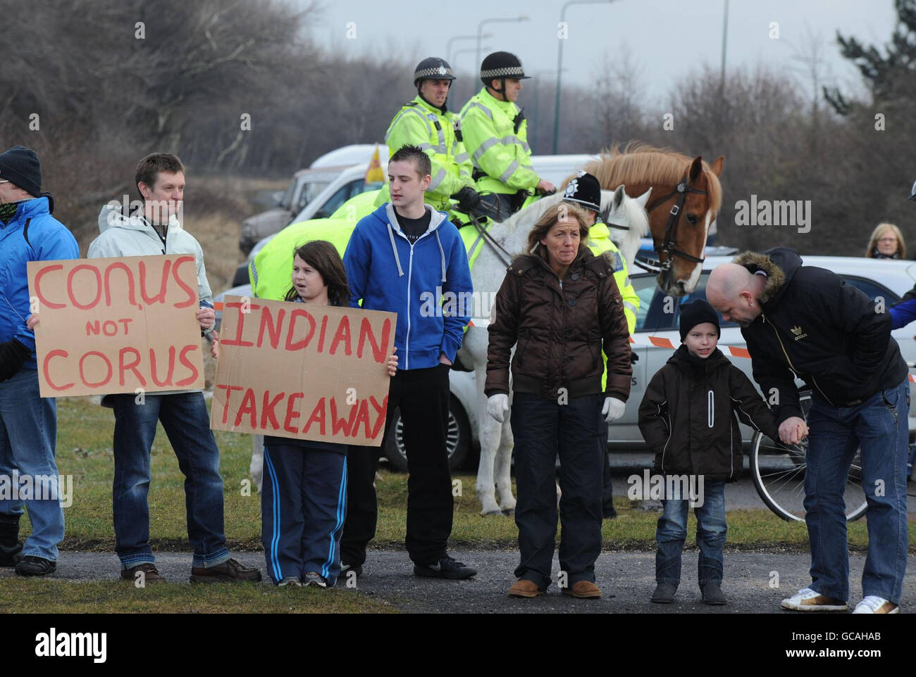 Bei den corus stahlwerken in redcar -Fotos und -Bildmaterial in hoher ...