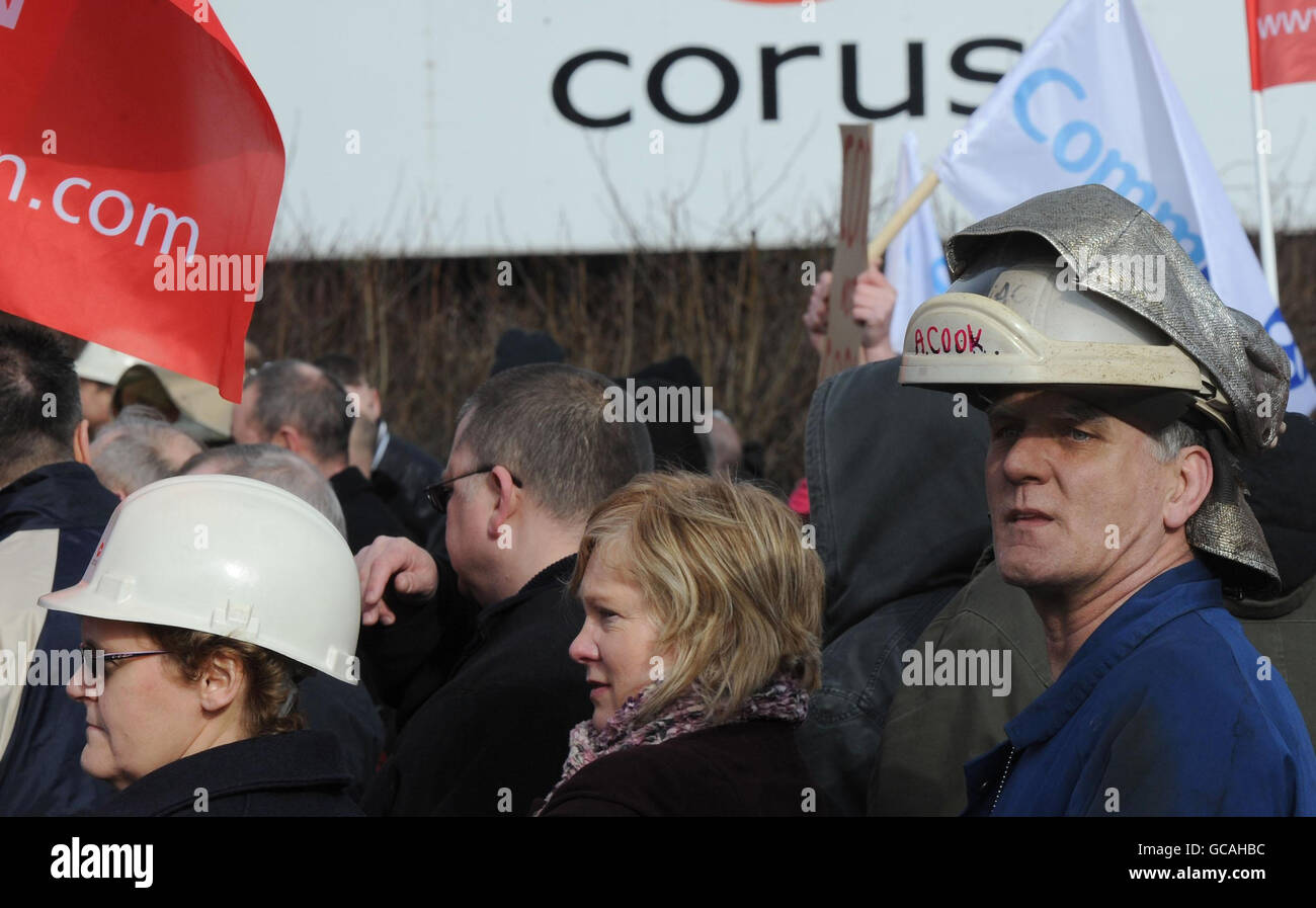 Bei den corus stahlwerken in redcar -Fotos und -Bildmaterial in hoher ...