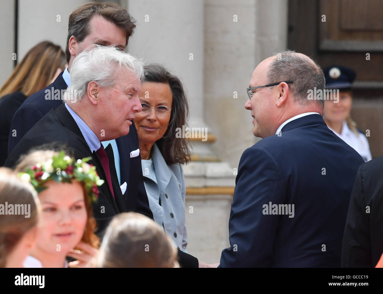 Gotha, Deutschland. 9. Juli 2016. Andreas Prinz von Sachsen-Coburg und ...