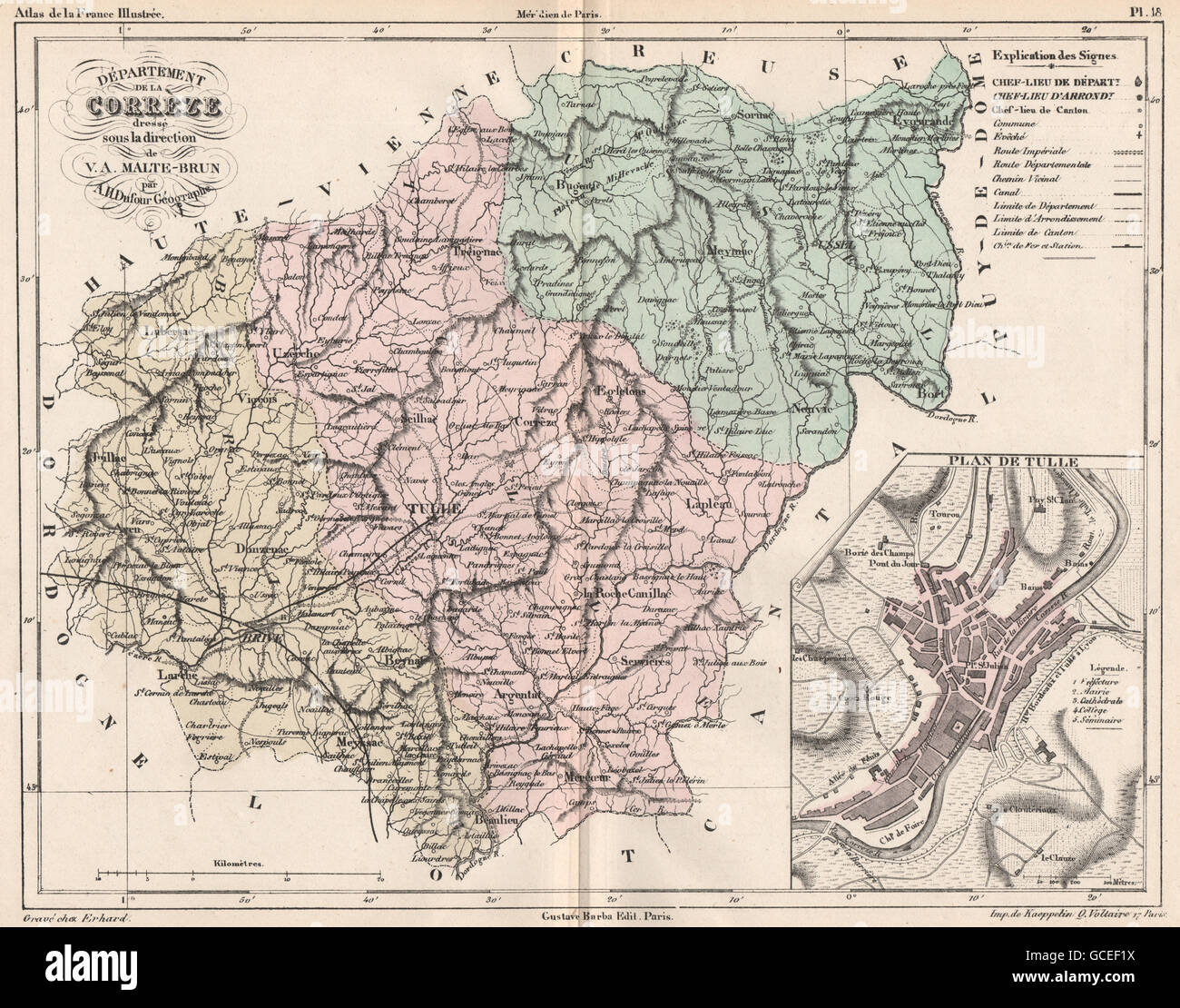 Correze map -Fotos und -Bildmaterial in hoher Auflösung – Alamy