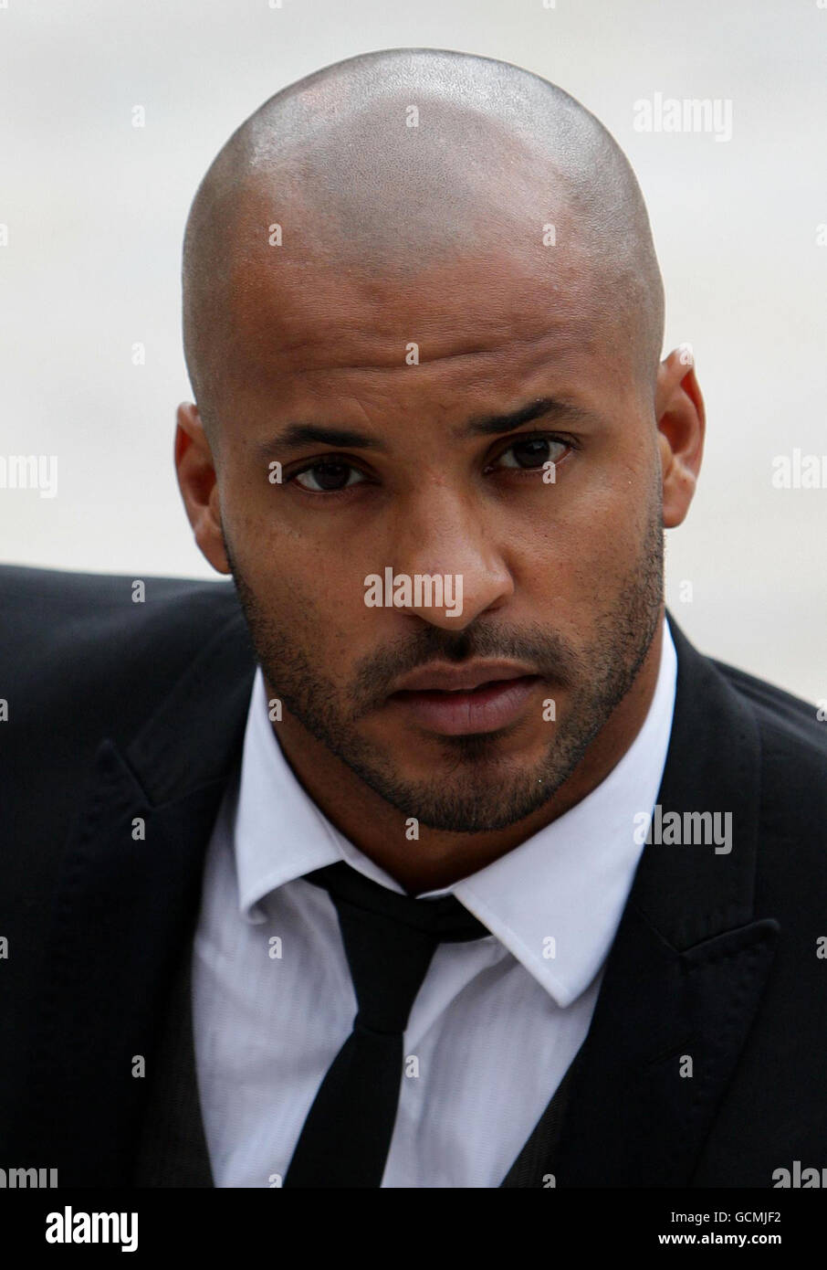 Der Schauspieler Ricky Whittle kommt am Liverpooler Crown Court an, wo ...