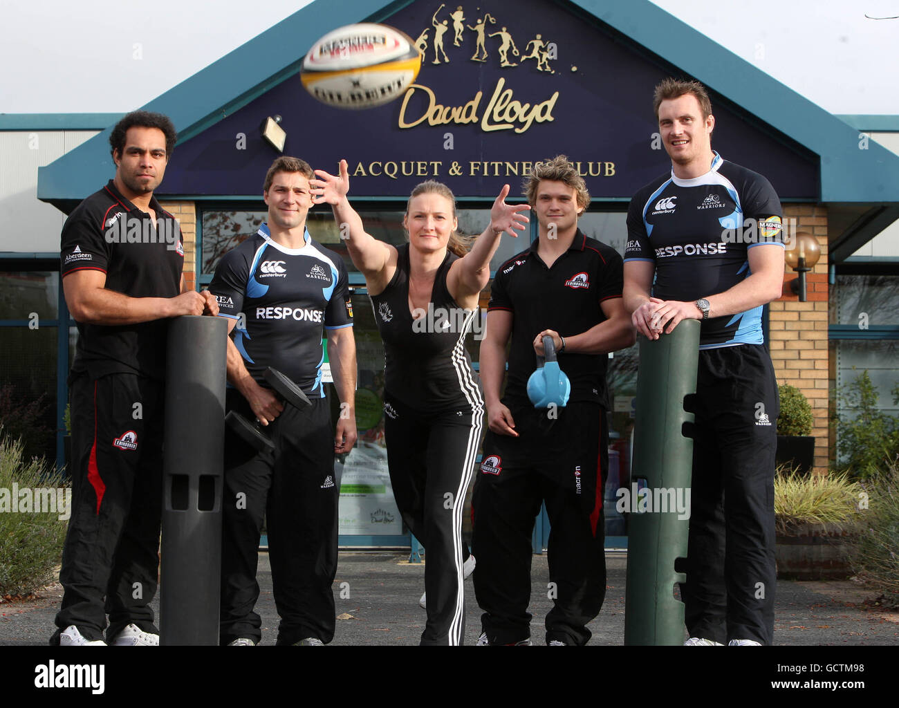 Glasgow warriors und edinburgh rugby geben partnerschaft mit david ...