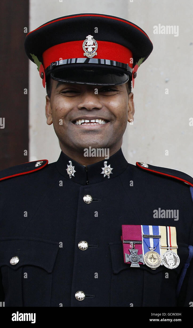 Lance Corporal Johnson Beharry ein Victoria Cross Medaillengewinner ...