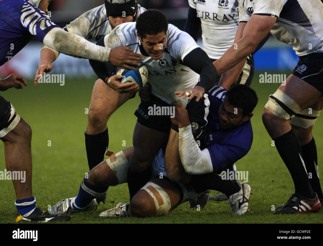 Rugby Union - EMC Herbsttest 2010 - Schottland / Samoa - Pittodrie ...