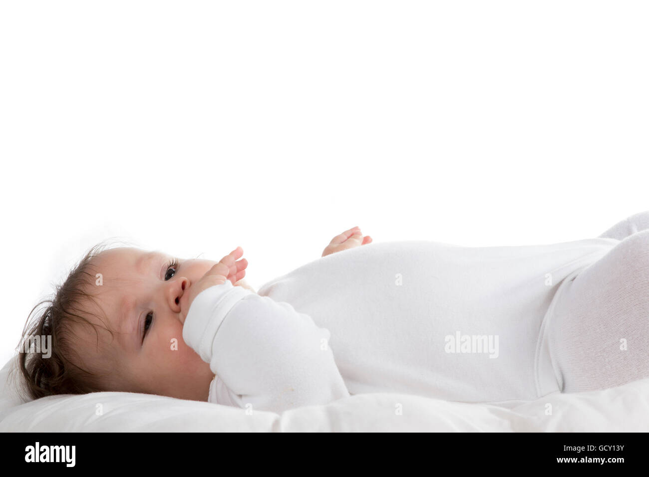 Teething baby -Fotos und -Bildmaterial in hoher Auflösung – Alamy